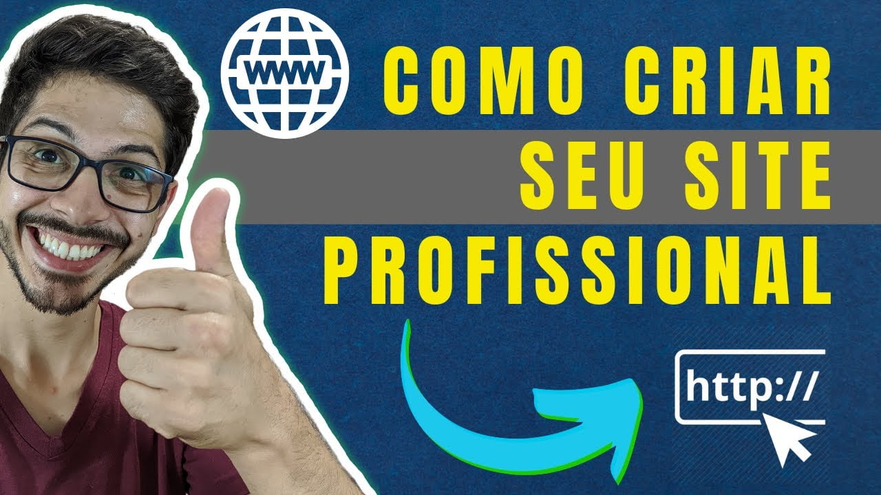 Como Fazer um SITE 100% PROFISSIONAL Passo a Passo, Fácil e sem saber ...